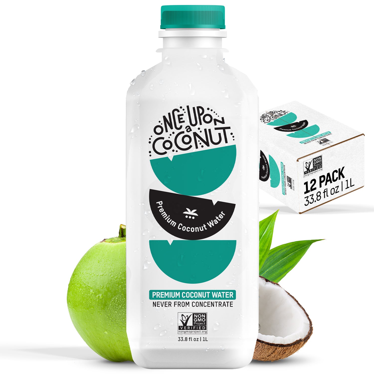 Premium Coconut Water - 1 Liter Bottle – Once Upon A Coconut