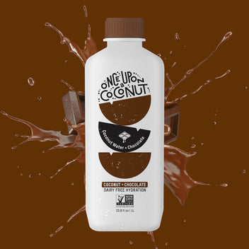 Premium Coconut Water + Chocolate - 1 Liter Bottle – Once Upon A Coconut