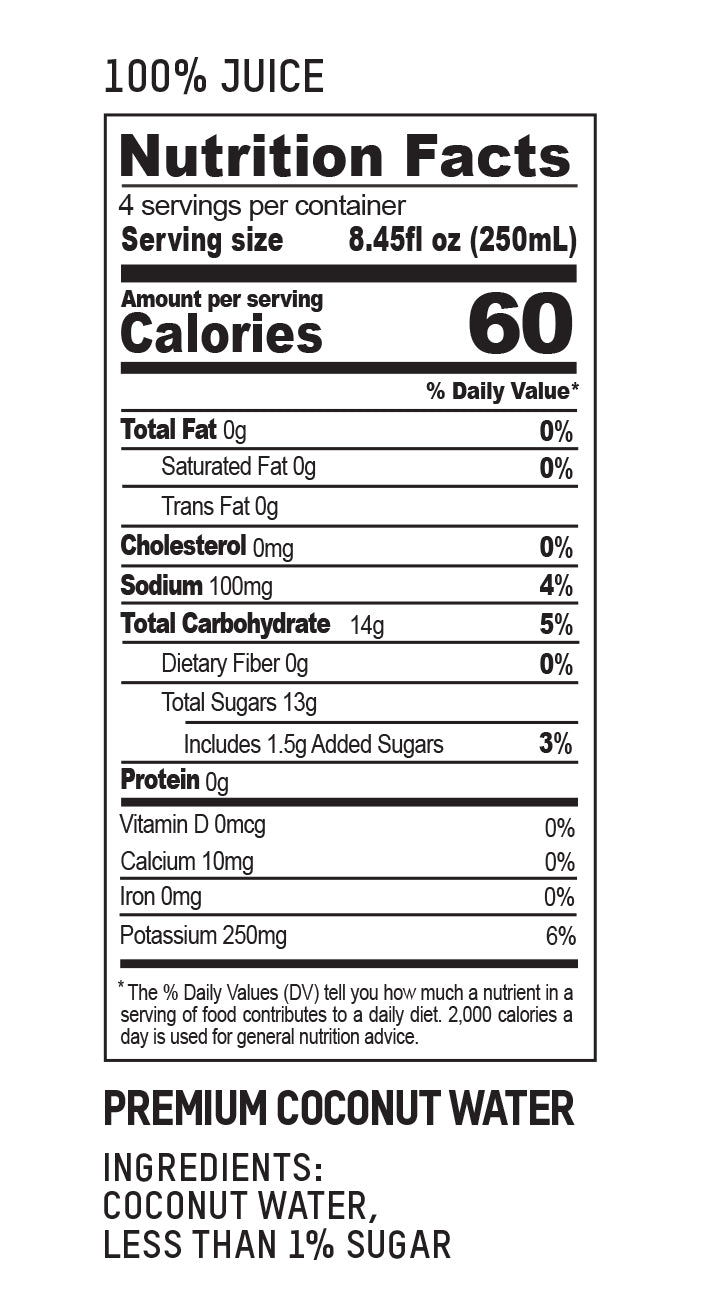 Premium Coconut Water – Once Upon A Coconut